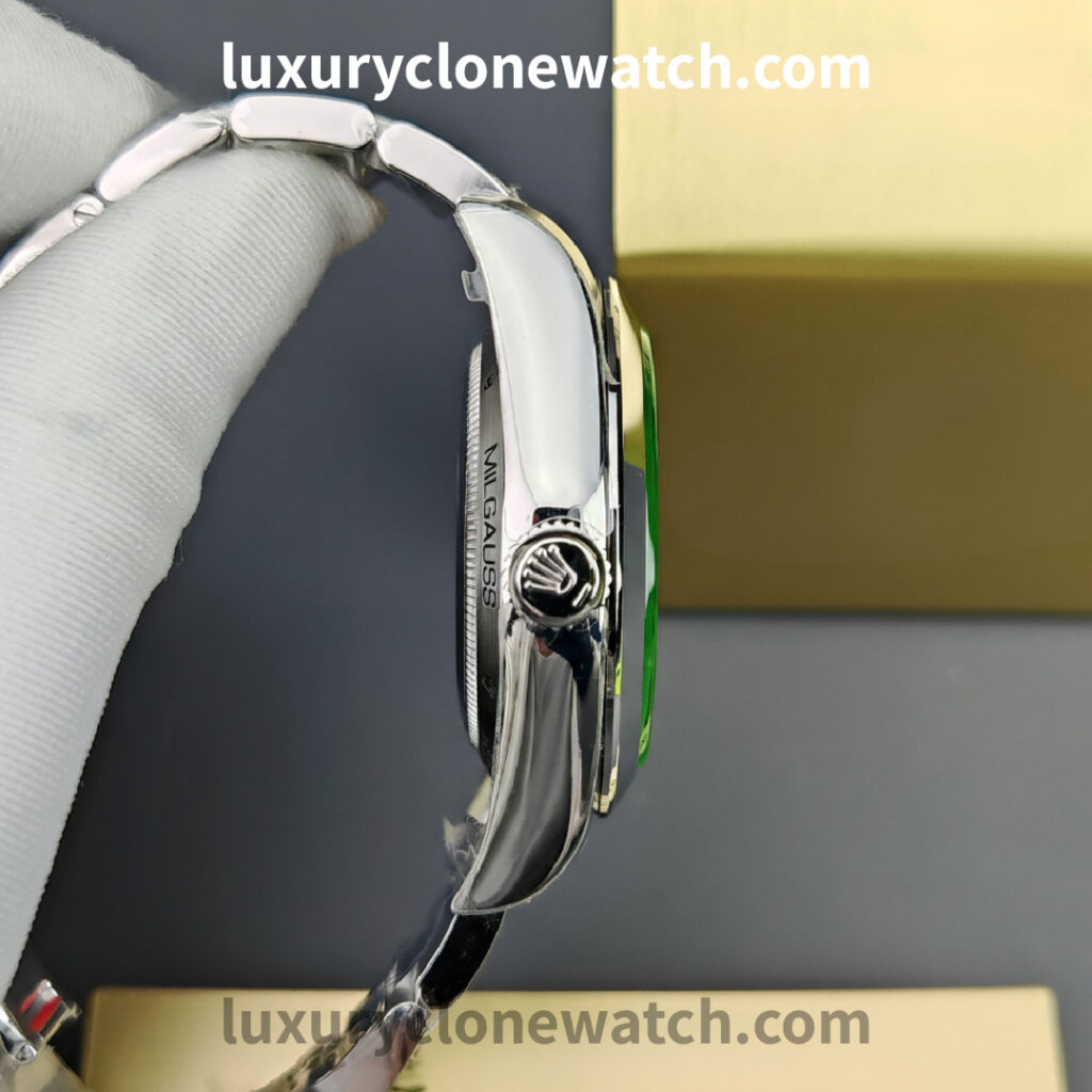 Rolex Milgauss Black Dial 3131 Luxury Watch