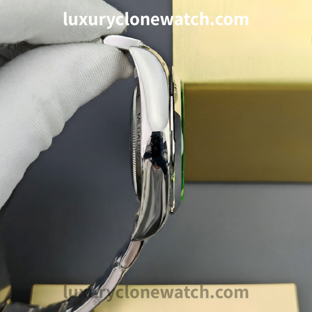 Rolex Milgauss Black Dial 3131 Luxury Watch